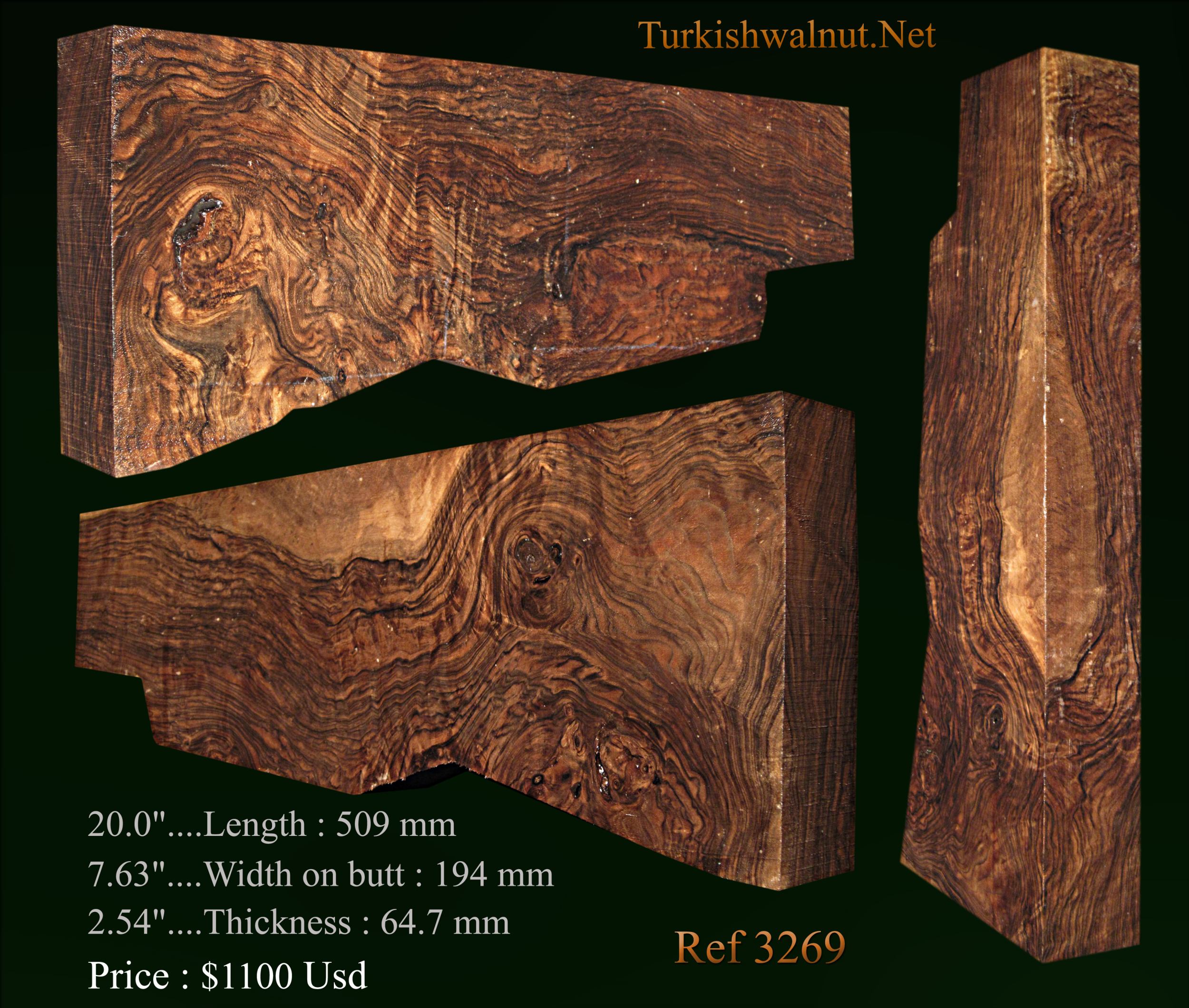 TurkishWalnut.Net Gun stock blanks - Shotgun Blanks - Exhibition Grade ...