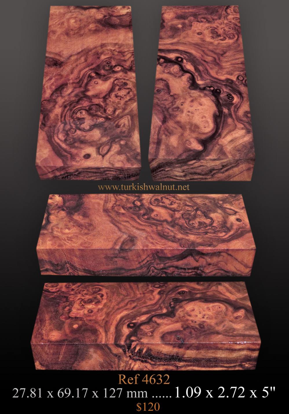 TurkishWalnut.Net...::: Turkish Walnut Turning Blocks - Pieces ...