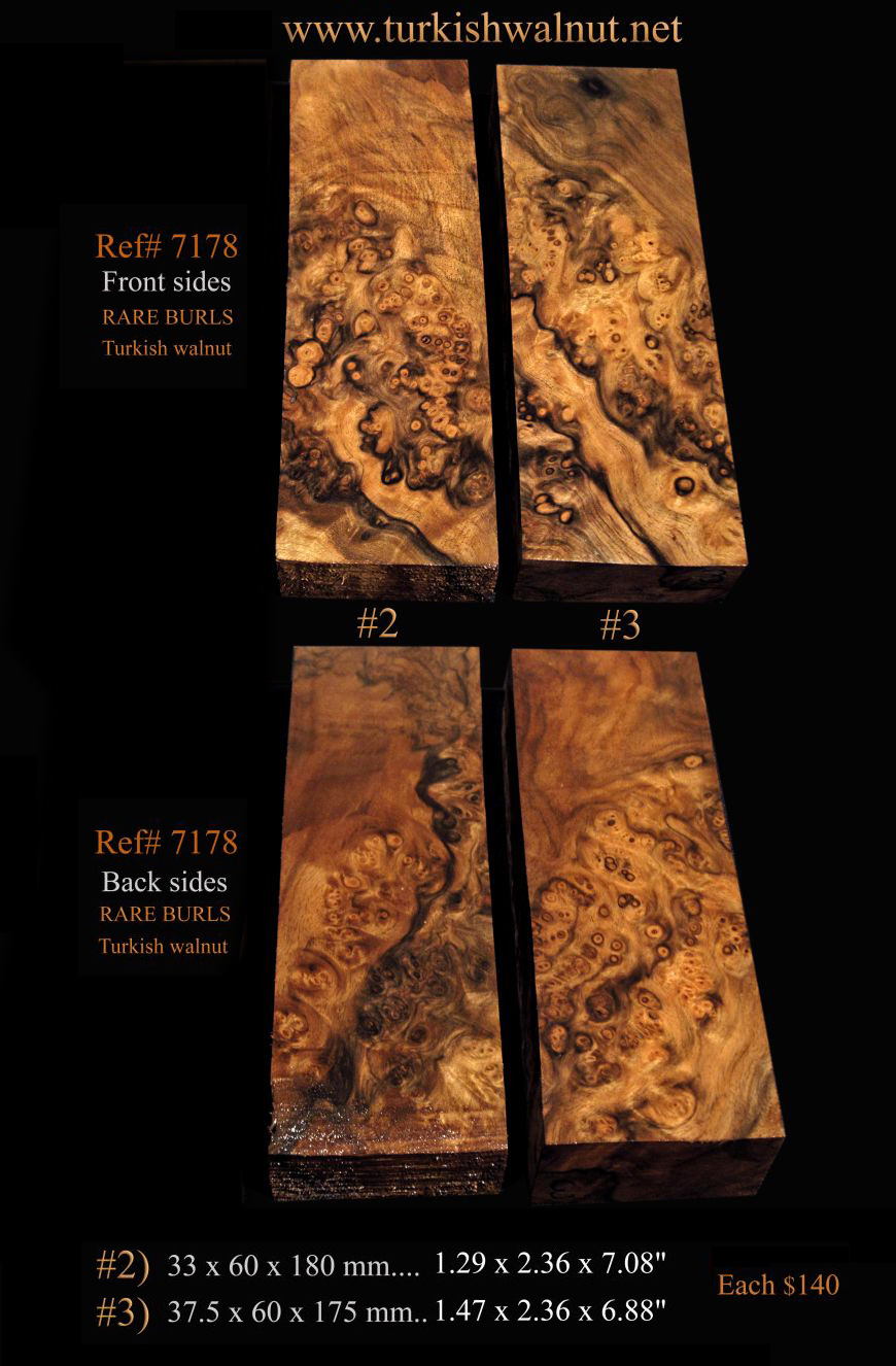 TurkishWalnut.Net...::: Turkish Walnut Turning Blocks - Pieces ...