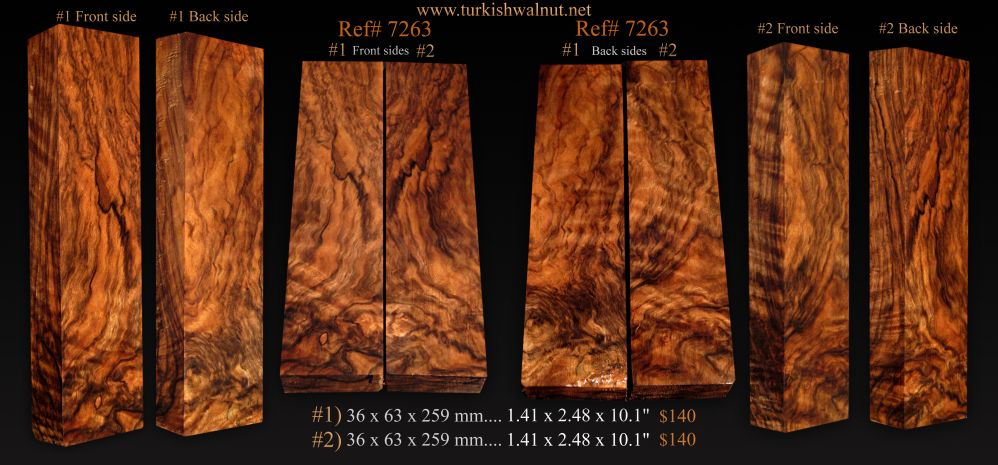 TurkishWalnut.Net...::: Turkish Walnut Turning Blocks - Pieces ...