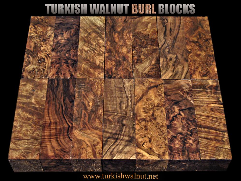 BURL WALNUT...::: by TurkishWalnut.Net - Turkish Walnut Pieces - Knife ...