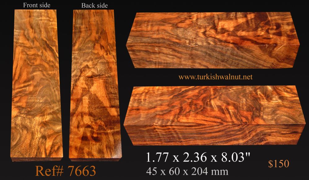 TurkishWalnut.Net...::: Turkish Walnut Turning Blocks - Pieces ...